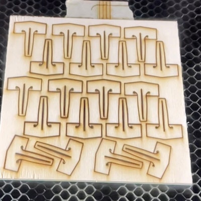 Glowforge Pins SVG File Glowforge Pin File Instant Download Pins for Glowforge Tray Glowforge ...