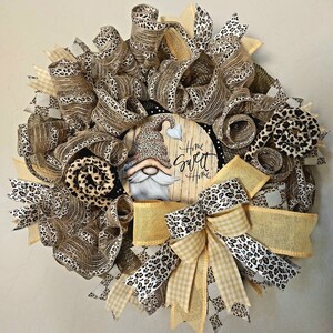 Pink Rustic Wreath Bow Easter Wreath Bow Spring Rustic Bow - Etsy