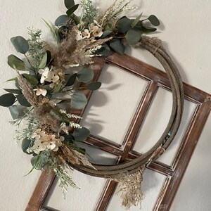 Lariat Wreath/ Lasso Wreath/ Rope Wreath/ Farmhouse Wreath/ cowboy ...
