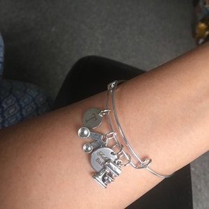 BFB, Personalized Baker Bracelet, Fabulous Baker Bangle, Baker Charm ...
