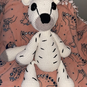 Snow Leopard Crochet Pattern, Cheetah Crochet Pattern, Cat Crochet ...