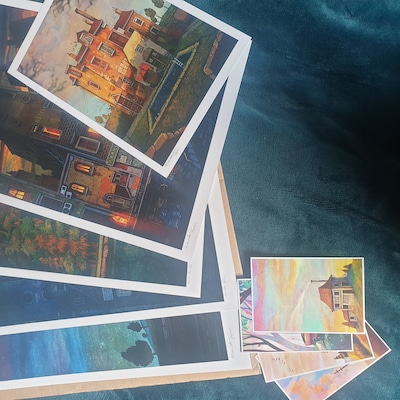 Houses Around the World. MAP - Etsy