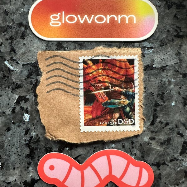 Worm Power | Waterproof Vinyl Sticker | Laptop Decal | Sticker for ...