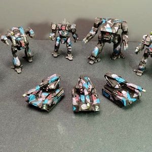 Battletech Miniatures Classic Unseen Designs 3D Printed on - Etsy UK