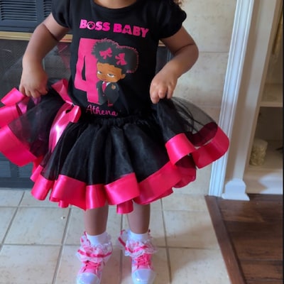 Giraffe Tutu Set, Giraffe Outfit, Kid's Birthday Tutu With Name, Brown ...