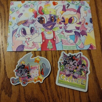 Glitter Sticker Sparkle Furry CRINGE for Furries, Sparklefurs, Therians ...