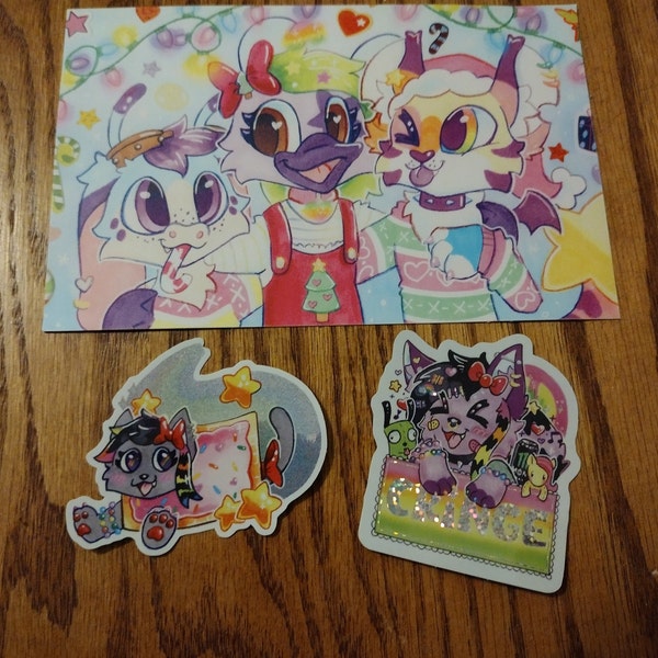 Vinyl Sticker Furry RAVEFUR Raver for Furries, Sparklefurs, Therians ...