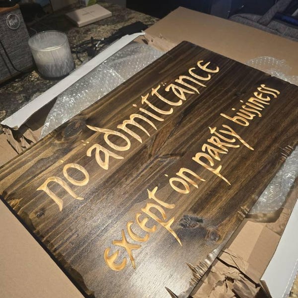 Two Rings to Bind Them Sign Engraved Rustic Wood Wedding Sign With ...