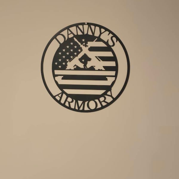 Custom Metal Family Crest Sign / Family Crest / Metal Family Crest ...