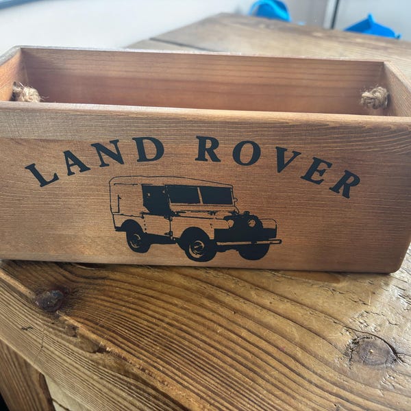 Shoe Shine/boot Cleaning Box. Rustic Wooden Storage Box. Ideal for ...