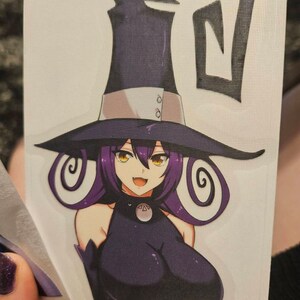 8x8 Size/ Wolf Girl / Anime Sticker / Anime Girl / Waifu / Decal ...