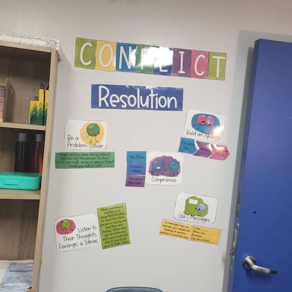 Mindfulness Bulletin Board School Social Work or School Counseling ...