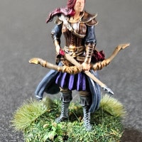 DNDDGL Takhisis Dark Dragon Queen Medora Dragonlance Miniature by ...