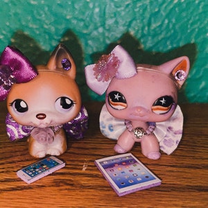 Littlest Pet Shop Clothes LPS Accessories 6 Custom Collars - Etsy