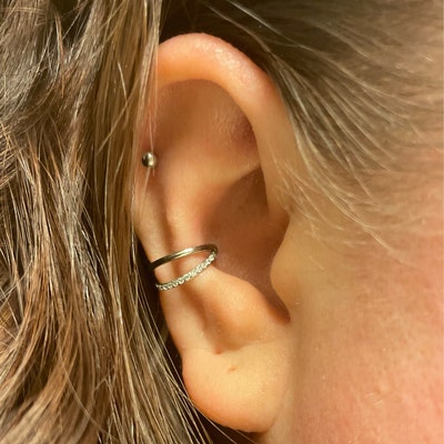 14G 316L Stainless Steel CZ Star Nipple Ring/nipple - Etsy