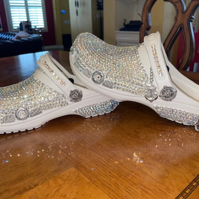 Custom Bling Designs for Women's Clogs Bedazzled Crocs Birthday Gifts ...