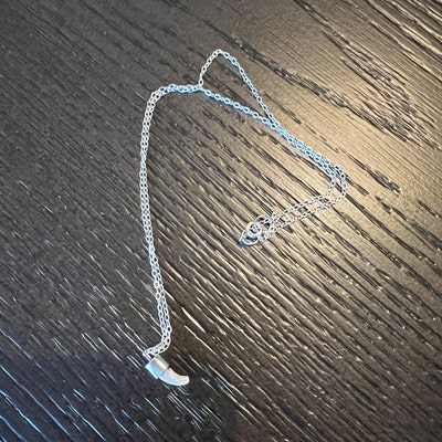 Custom Puppy/ Kitten Tooth Necklace // Pet Memorial Necklace // Dog ...