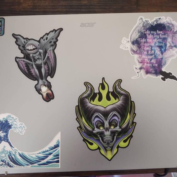 Kool Aid Man Inspired Middle Finger Vinyl Sticker - Etsy