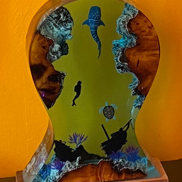 Custom Headphone Stand, Office Decor, Headset Artwork Holder and Resin ...