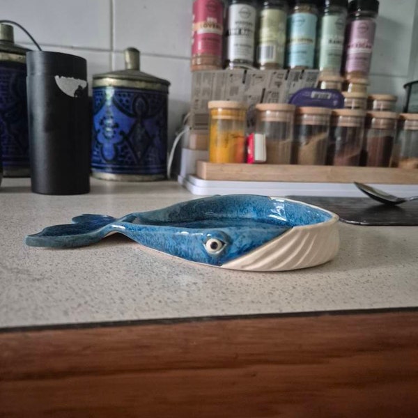 Whale Spoon Rest, Kitchen Gift, Kitchen Decor, Weird Spoon Rest, Fish ...