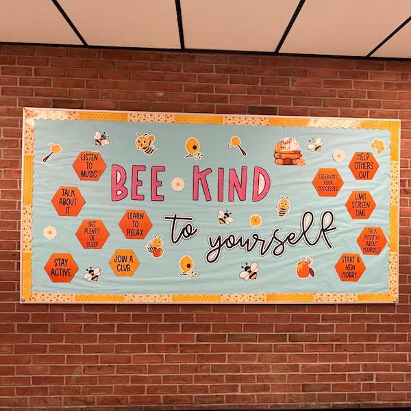 Mental Health Bulletin Board | Kindness Bulletin Board | Positivity ...