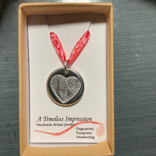 Fingerprint Circle Keychain, Thumb Print Key Ring, Custom Personalized ...