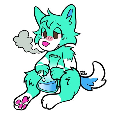 Silly Dog Furry Lineart Pay to Use Base - Etsy