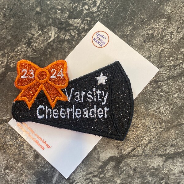 Sparkly Megaphone Embroidered Patches for Cheerleaders Patch Jv ...