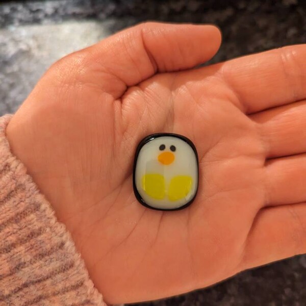 Fused Glass Pocket Robin: Sentimental Keepsake Gift - Etsy UK