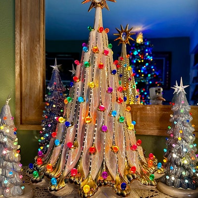 Atlantic 314 Lava Ceramic Tree With Mother of Pearl - Etsy