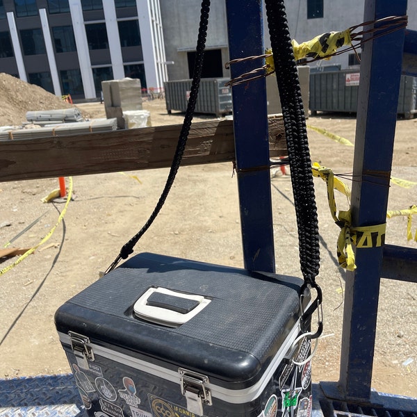 54 Handmade Paracord Rope Engel Lunchbox Cooler Strap Double Cobra ...