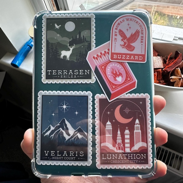 Velaris Stamp, ACOTAR Stamp Sticker, ACOTAR Sticker, Night Court ...