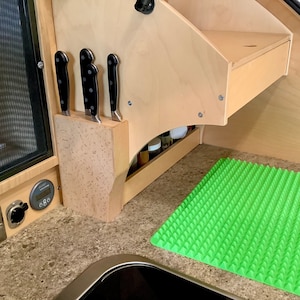 Custom Knife Block Handmade Knife Holder Knife Handle - Etsy