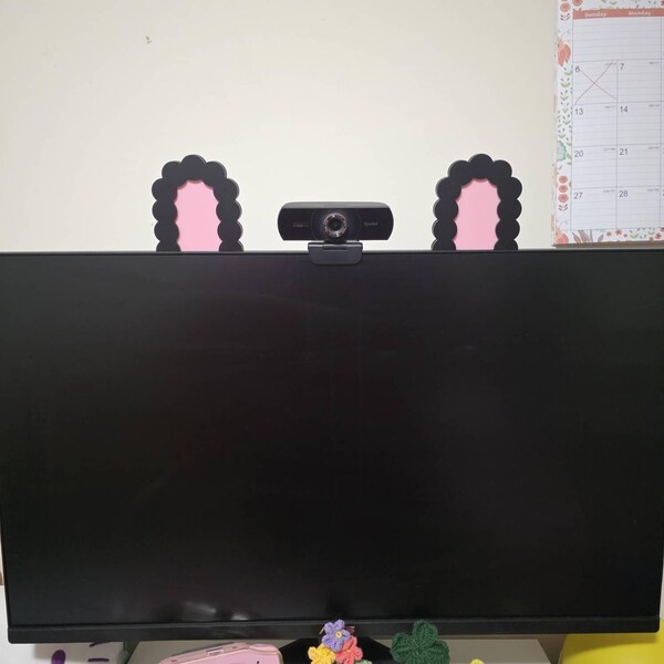 Screen Ears, Cat Ears for Monitors, Kawaii Cat Ears, Cute PC Gaming ...