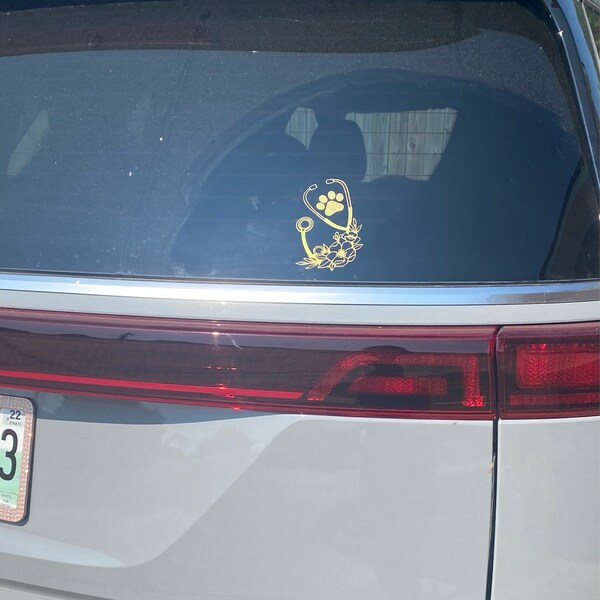 Vet Med Its A Walk in the Park Sticker, Vet Tech, Funny, Vet Med ...