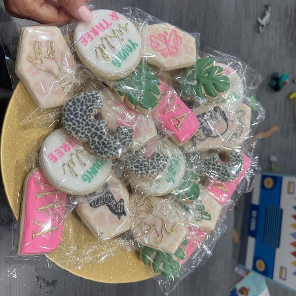 Jungle Themed Cookies - Etsy