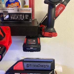 Wall Mount for Dewalt DCB102 Charger With Optional Battery - Etsy