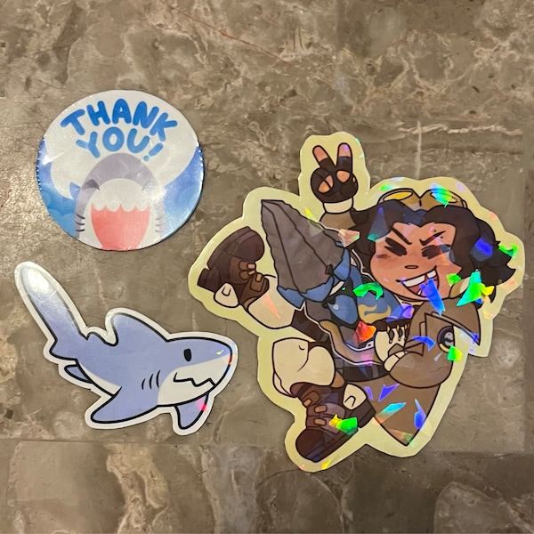 Venture OW - 2.8x3 Holographic Vinyl Overwatch Sticker - Etsy