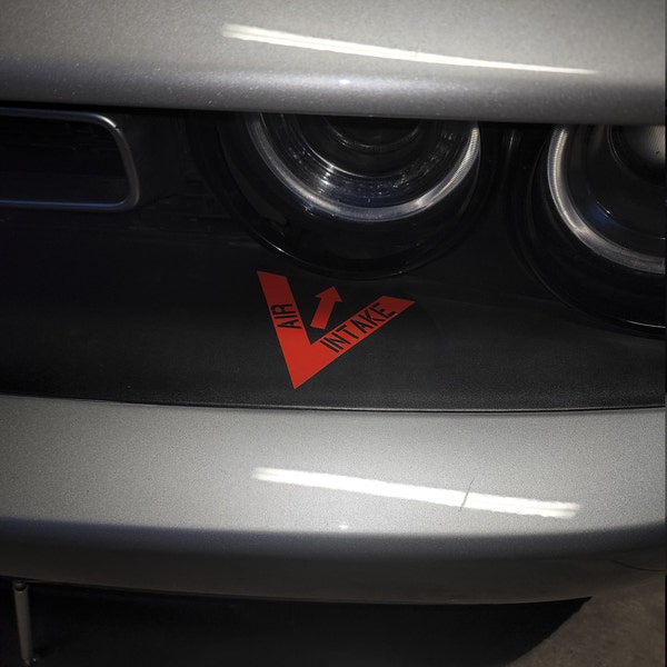 Challenger Air Intake Decals - Etsy