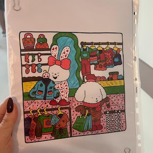 Pocket World: Miniature Worlds Coloring Book by Coco Wyo - Etsy