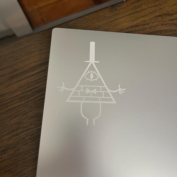 Gravity Falls - Bill Cipher Decal Sticker - for Cars, Laptops, Phones ...