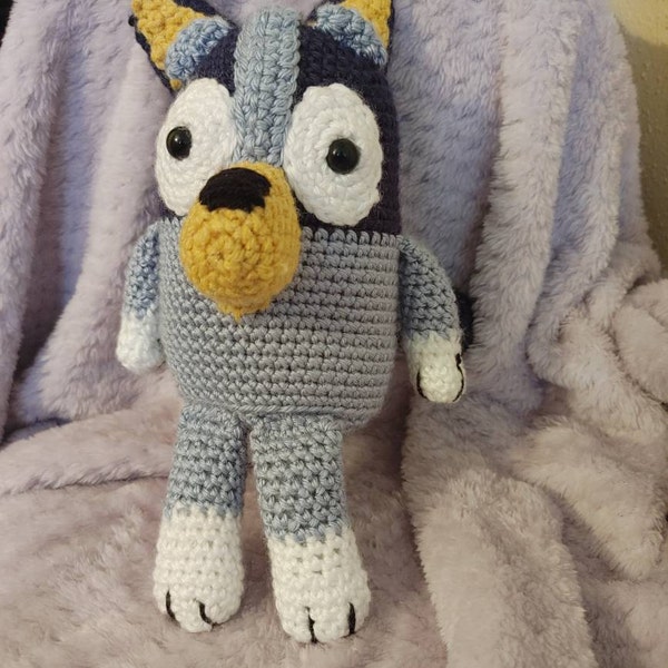 Blue Heeler Crochet Pattern - Bluey Crochet Pattern - Etsy