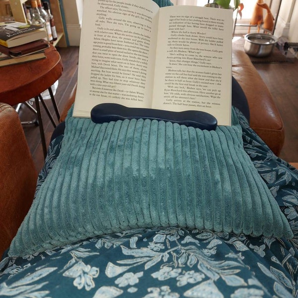 Corduroy Pyramid Pillow: Tablet & Book Stand, Sofa Cushion - Etsy