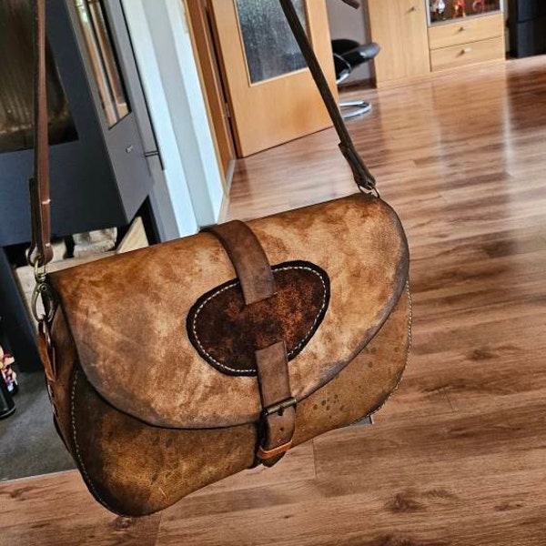 Siberia Leather Hobo Bag Pattern. Shoulder Bag, Crossbody, Shopper ...