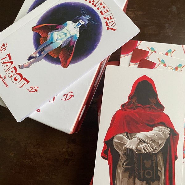 WHITE FLY TAROT - Etsy