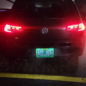 Flame License Plate Frame - Etsy