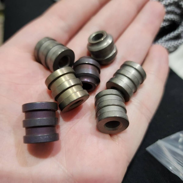 Titanium EDC Bead for / With Lanyard - Etsy