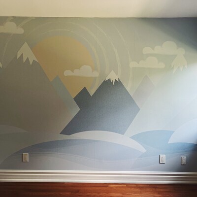 Arch Block Wall Decal / Arch Wall Sticker / Modern Wall - Etsy