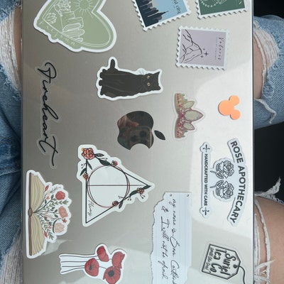 Fireheart Throne of Glass Waterproof Sticker Script TOG Bookish Sticker ...