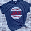 Split Baseball Svg Split Softball Svg Cut File Distressed Grunge Svg ...